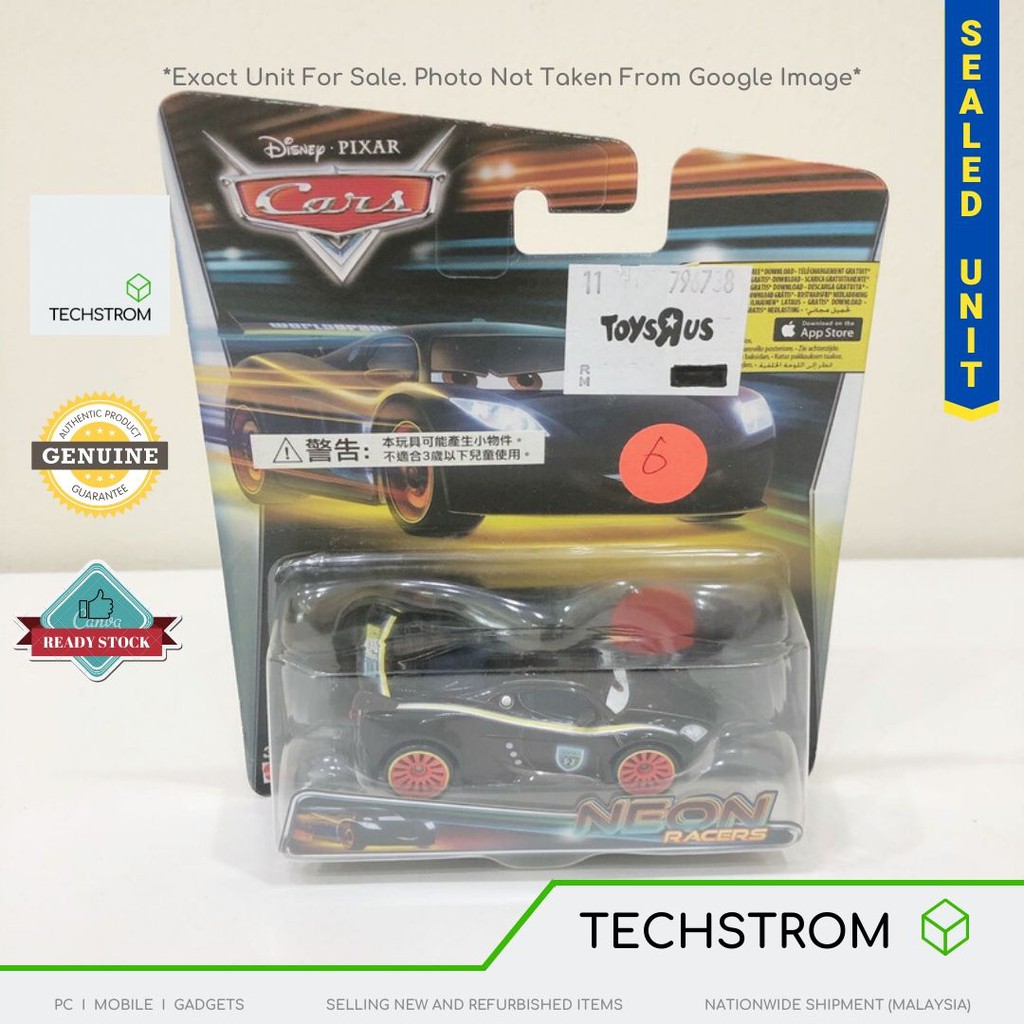 Mattel Disney Pixar Cars Neon Racers Lewis Hamilton | Shopee Philippines