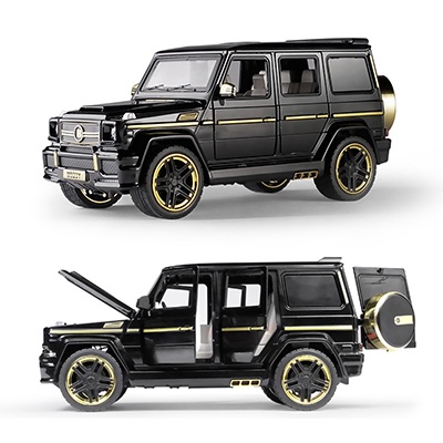 1: 24 Mercedes-Benz Barbos G65 Car Model, 6-Door Alloy Car Model ...