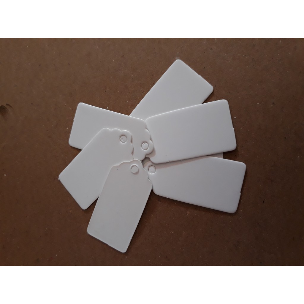 DIY Kraft Plain White Hang Tag | Shopee Philippines