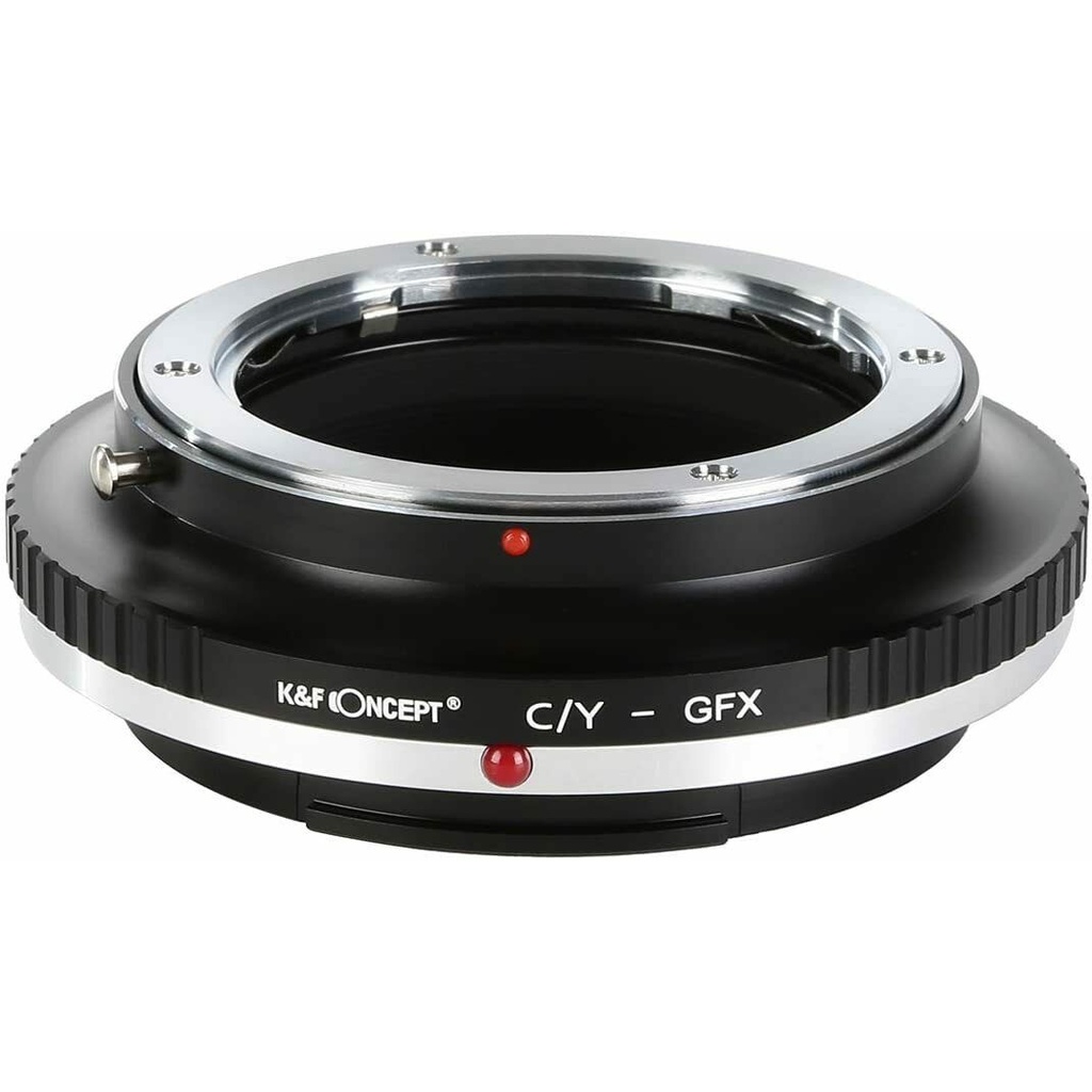 K&F Concept C/Y-GFX Adapter for Contax Yashica C/Y Mount Lens to Fuji ...