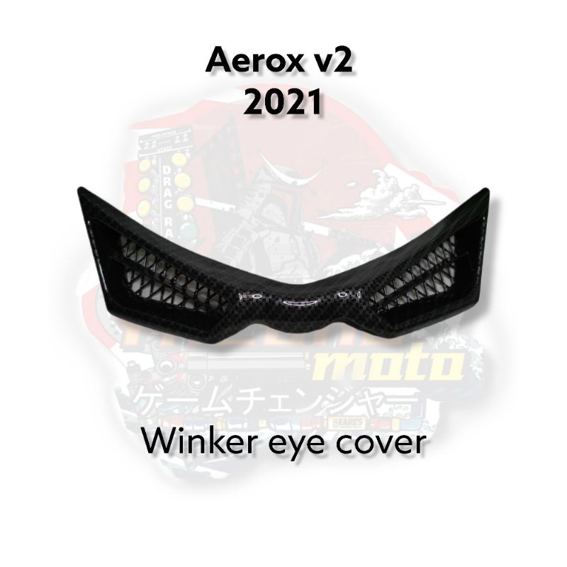 NEW! Aerox v2 carbon set! Crank case , airbox , radiator cover , heat ...