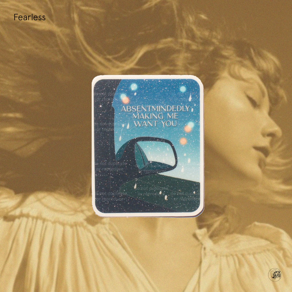 Fearless (Taylor's Version) Vinyl Stickers Taylor Swift Fan Art ...