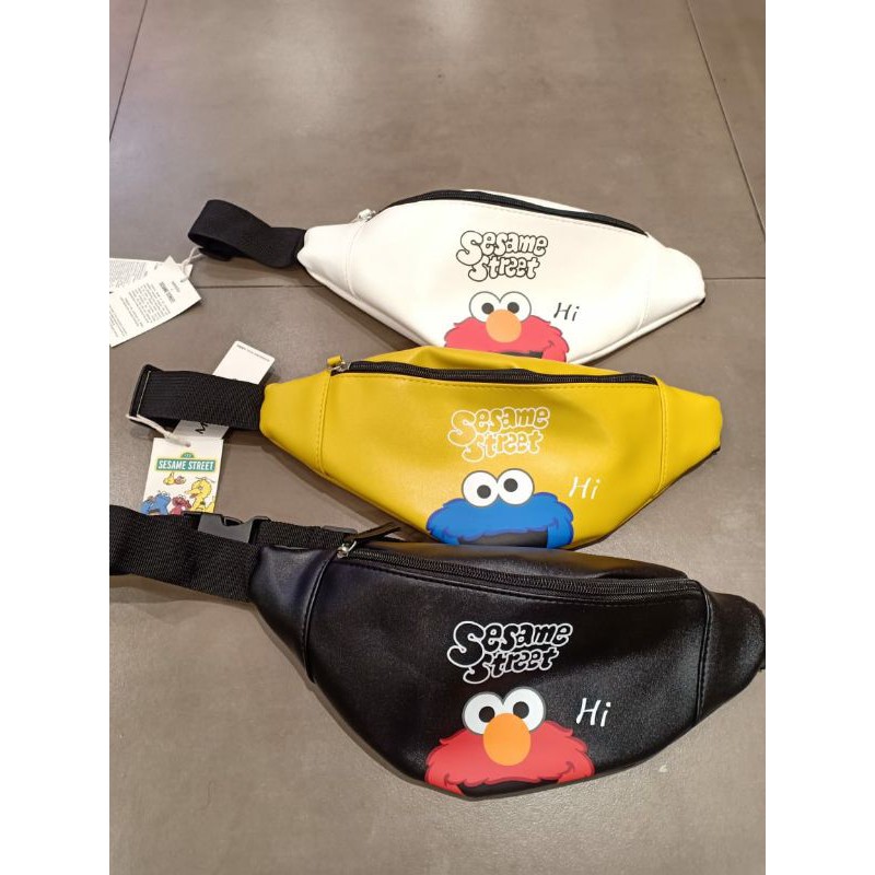 Miniso x sesame street waistbag | Shopee Philippines