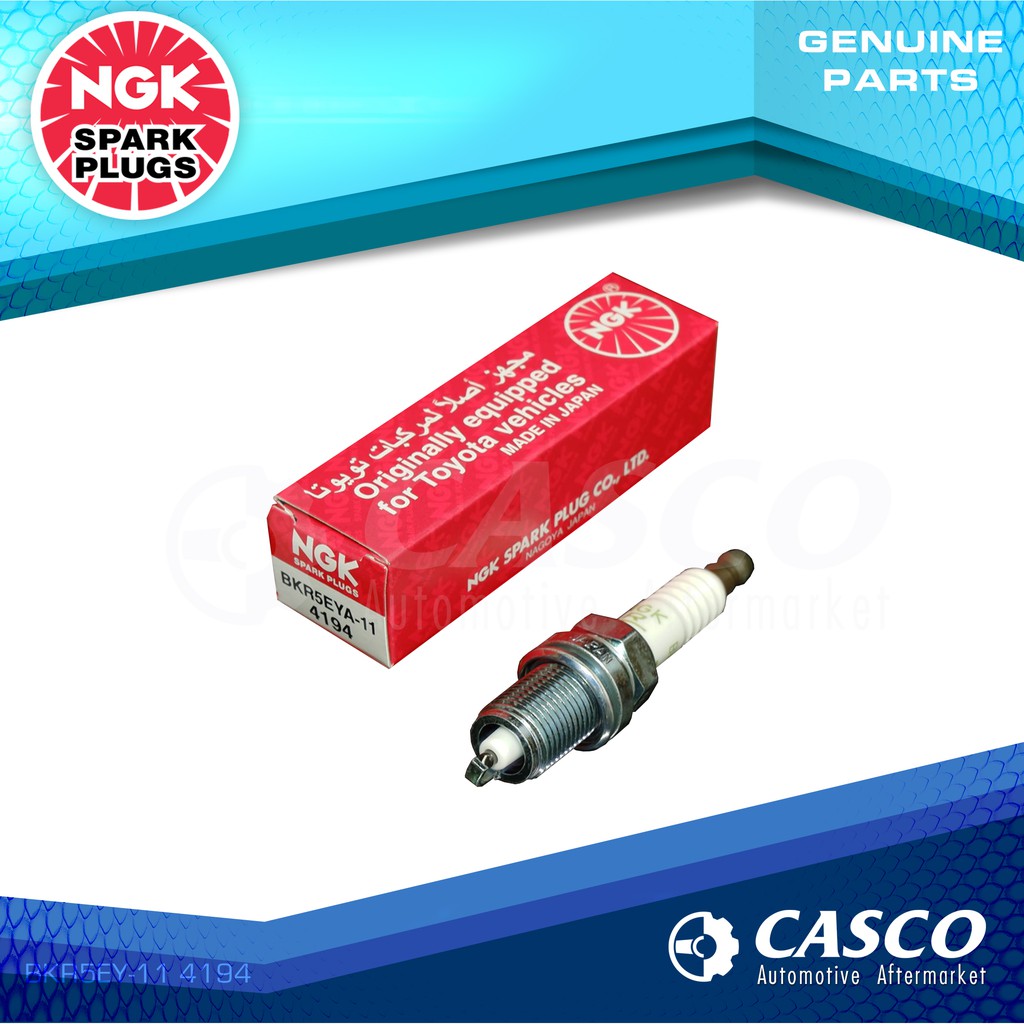 NGK BKR5EYA-11 Spark Plug for Toyota Corolla 1600 (4A-FE)1993-1997 ...