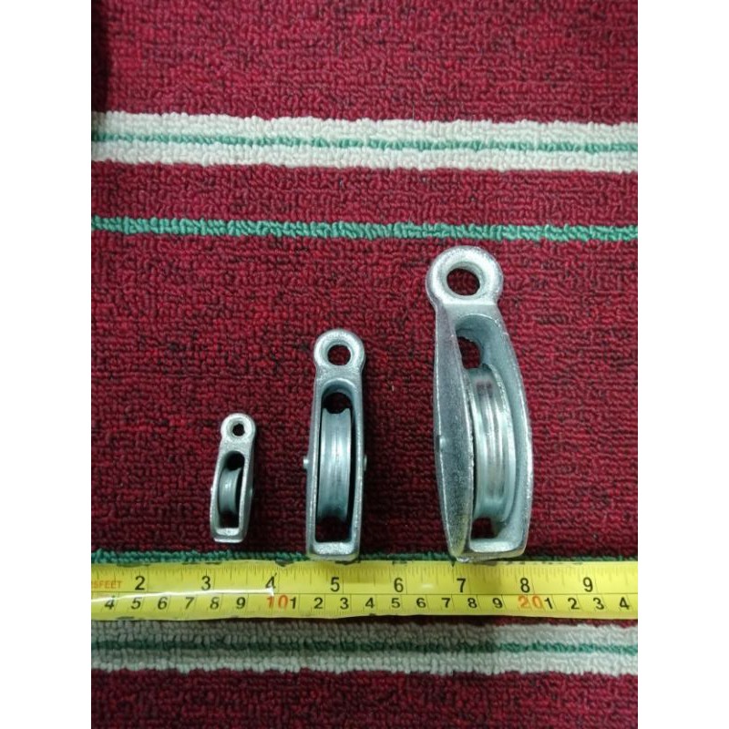 Tackle Pulley "Kalo" for Rope Single (Size: 1", 2", 3") | Shopee ...