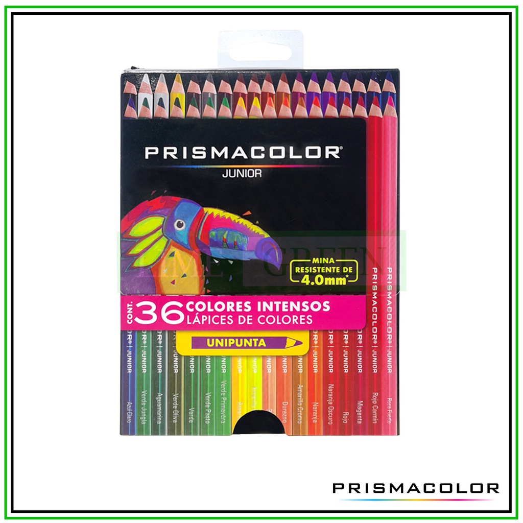 Prismacolor Junior Color Pencils 36 colors universal soft core colored ...