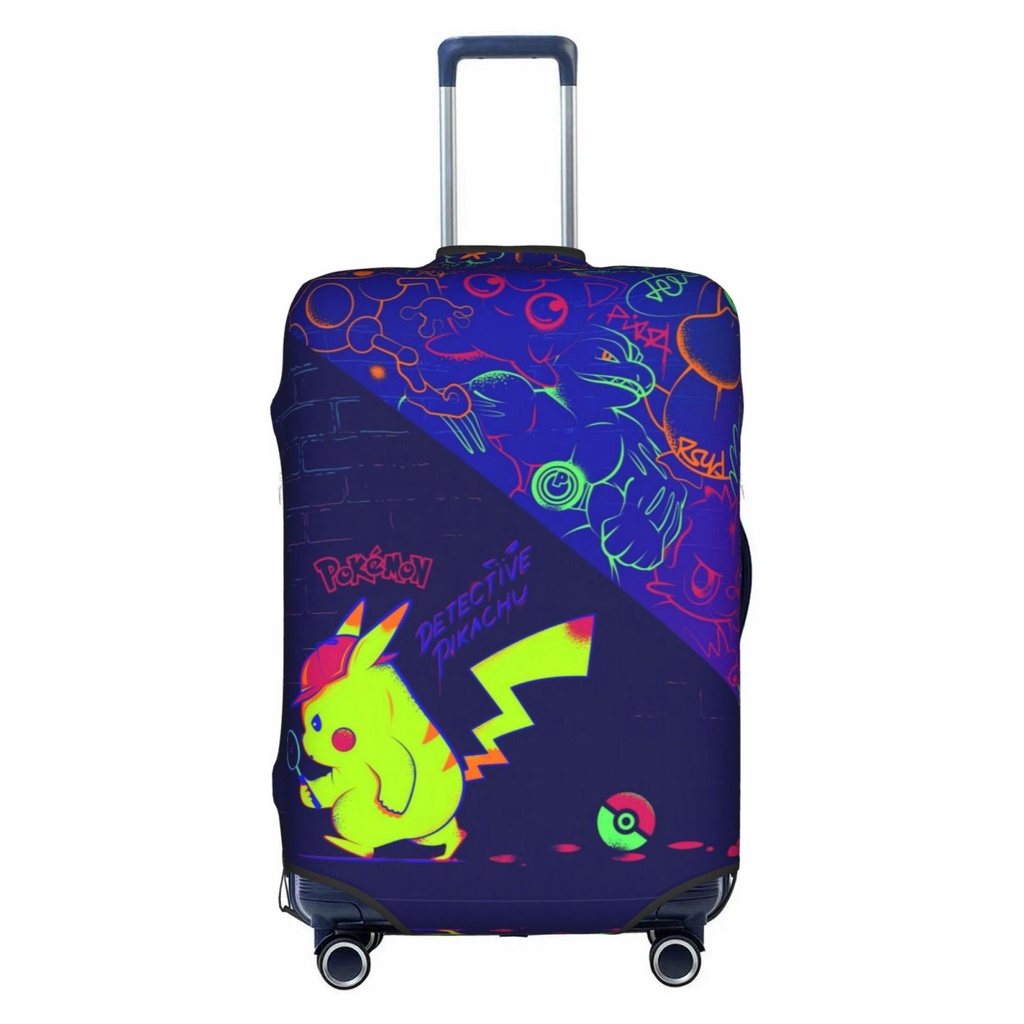 Pokémon Travel Suitcase Protector Elastic Protective Washable Luggage ...