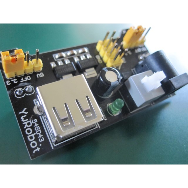 MB102 Breadboard Power Supply Module 3.3V 5V For Arduino | Shopee ...