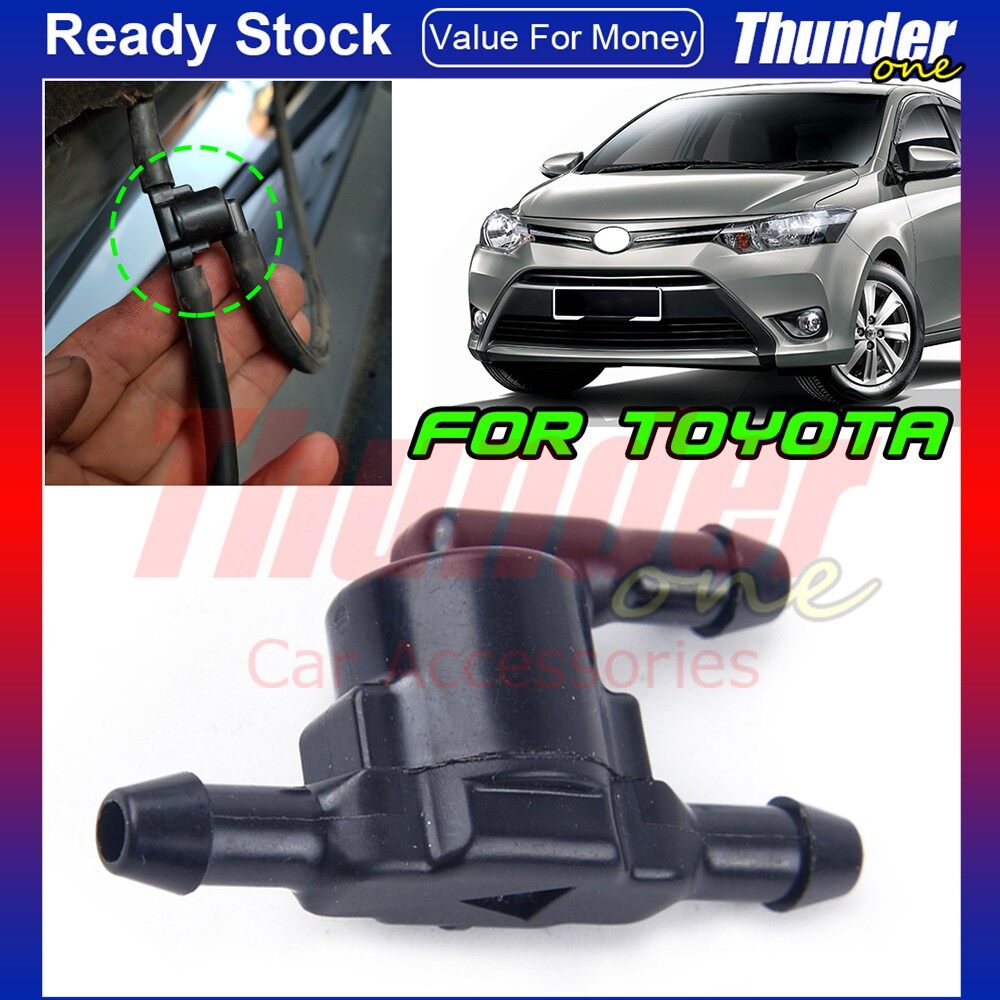 ZERUI Wiper Joint Adaptor 3Way Non Return Check Valve For Toyota Camry ...