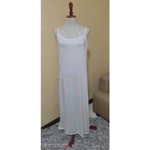 kamison WOMEN spandex white UNDER CAMISOLE FOR DRESSES AND UNIFORM ...