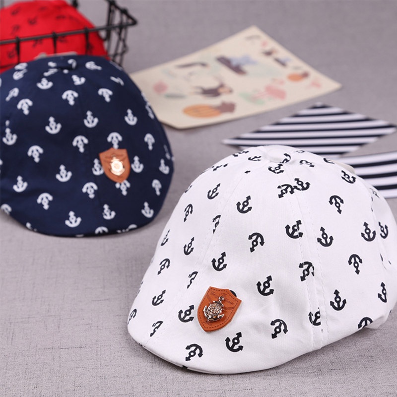 Retro Style Children Beret Spring And Autumn 1-3 Year Old Baby Cap ...