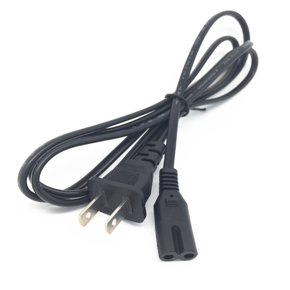 US /EU/AU Plug 2-Prong AC Power Cord Cable Lead FOR Canon Camcorder ...
