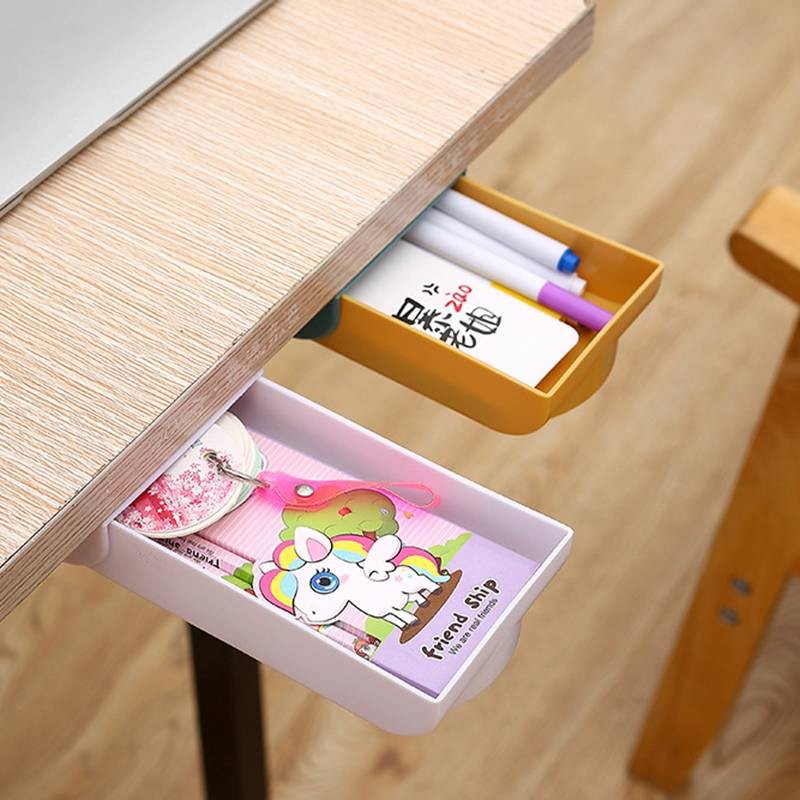 Drawers Under The Table Storage Drawer Multipurpose Box D074 | Shopee ...