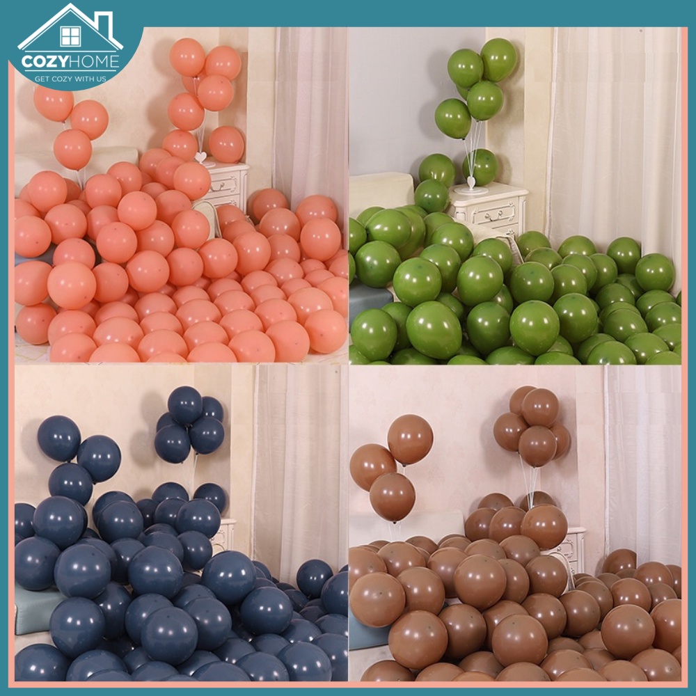 Cozyhome 10pcs Latex Balloons 10inch Large Helium Party Balloons ...