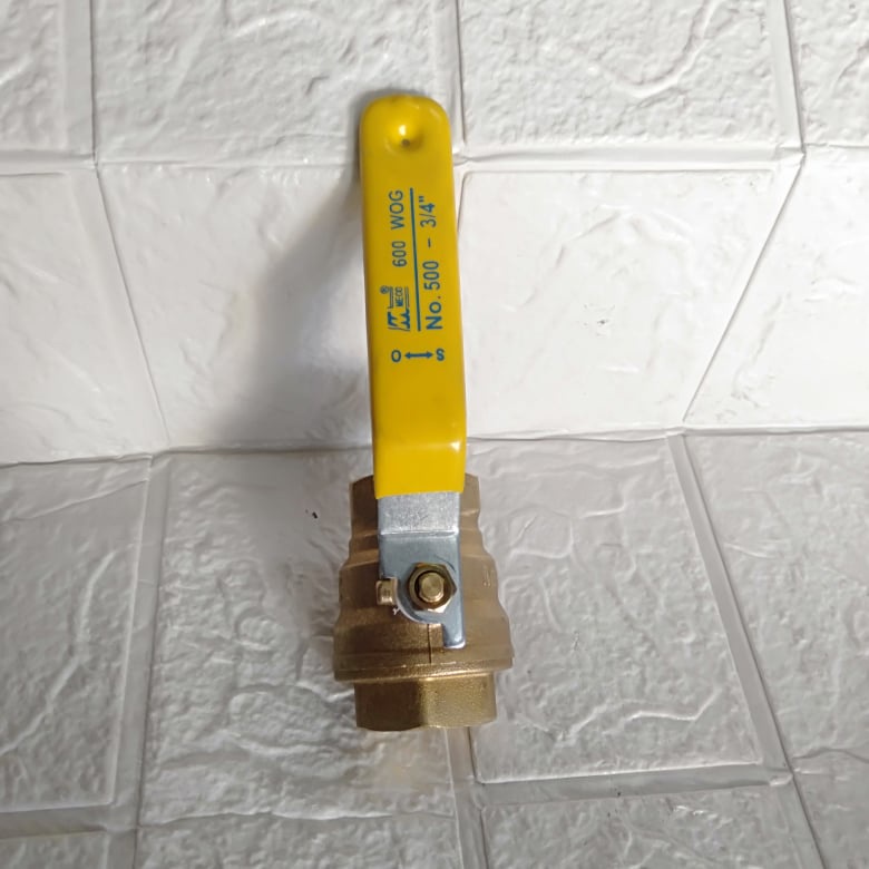 MECO & KITZ Brass Ball Valve with handle ( Size 1/2inch, 3/4inch, 1inch ...