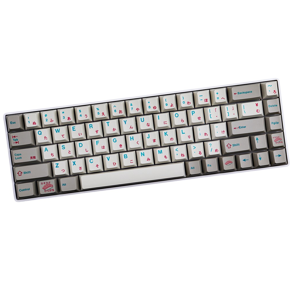 Sushi keycaps 124 Keys Cherry Profile Dye-Sublimation Japanese For MX ...