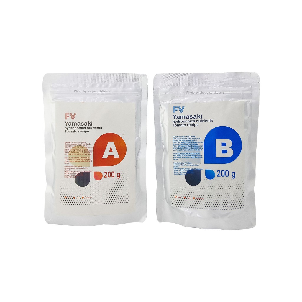 FineVegetables Solids A&B Powder 200g (General or Tomato or Strawberry ...