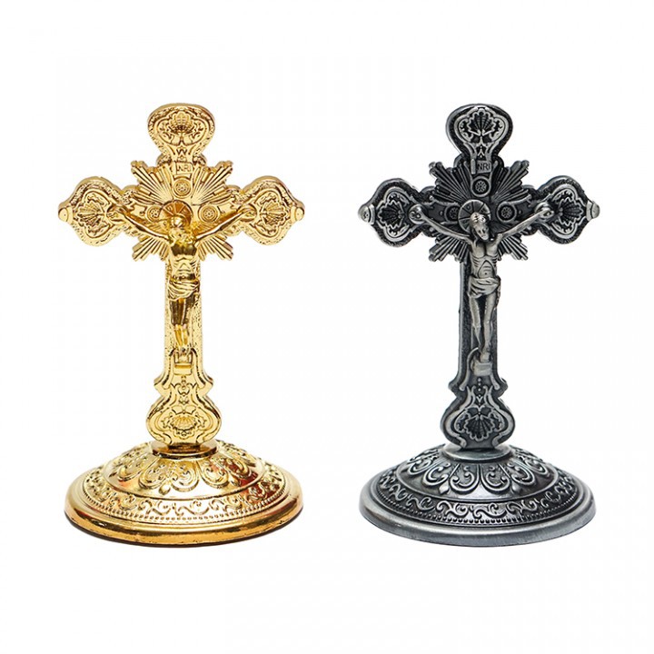 9cm Light Catholic Mini Sitting Cross / Table Cross / Catholic Cross ...