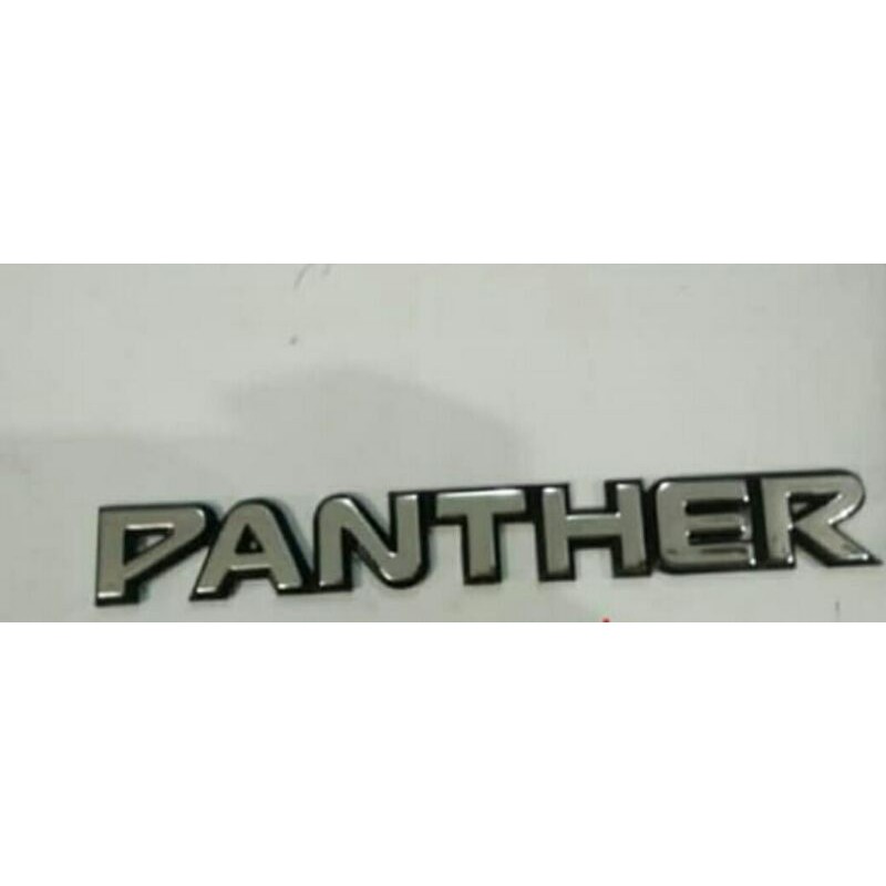 Panther Writing Sticker Logo Emblem Length 16,5 cm | Shopee Philippines