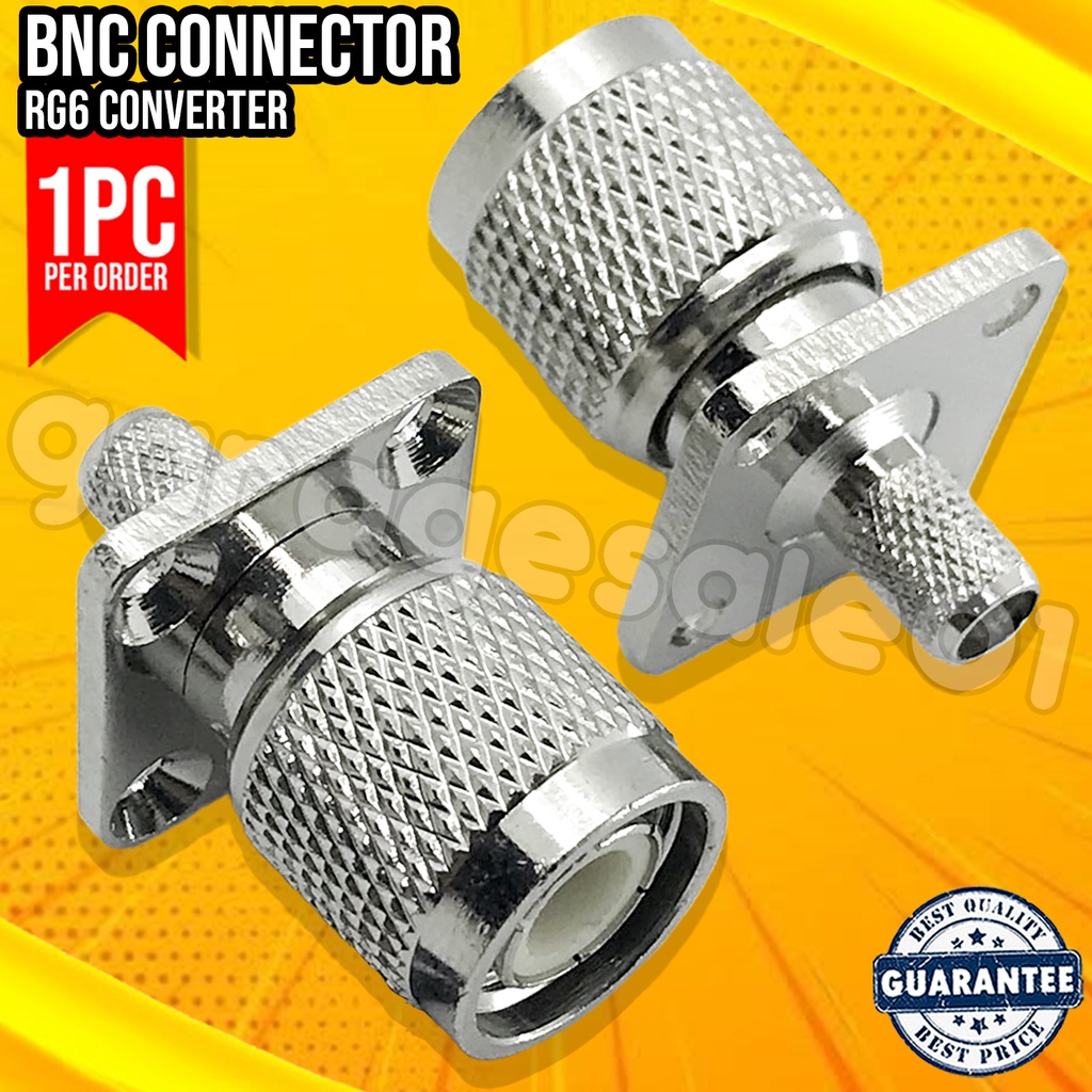 BNC connector RG6 Converter Heavy Duty | Shopee Philippines