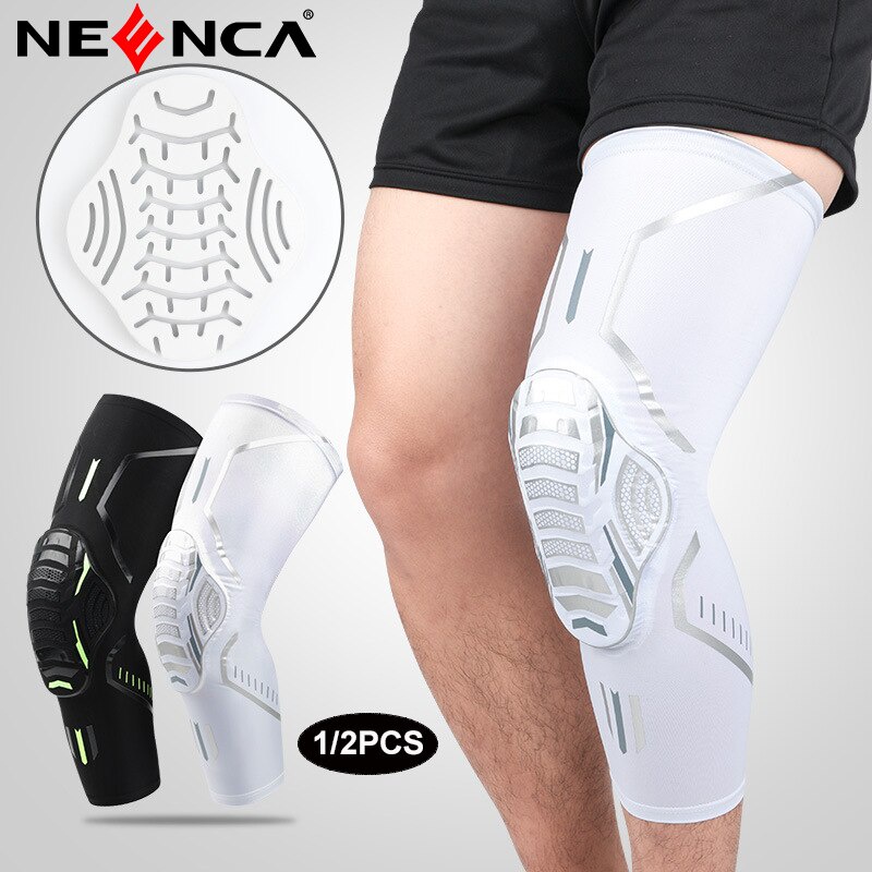 NEENCA 1PCS Knee Pad EVA Padded Crashproof Compression Leg Sleeve Knee ...
