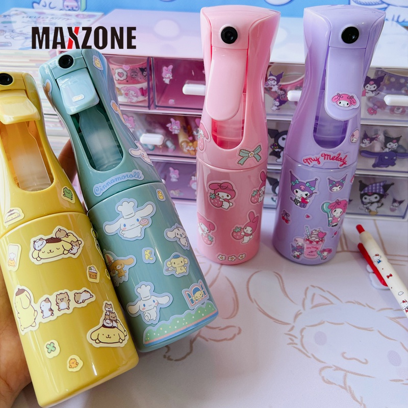 MAXZONE 200ML 300ML Kawaii Sanrios Cinnamonroll Kuromi My Melody Cartoon Hydrating Cosmetics ...