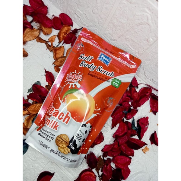 Thailand Yoko Scrub Salt w/ soap freebies | Shopee Philippines