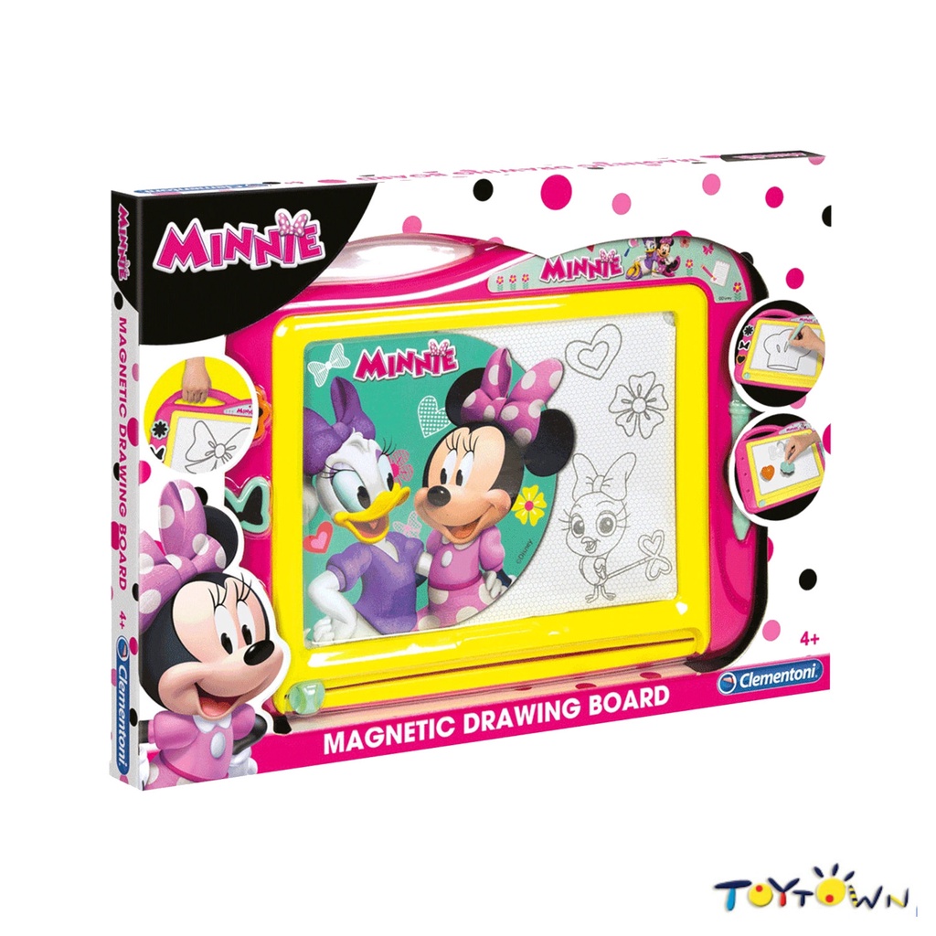 Clementoni Minnie Mouse Magnetic Drawing Board | Shopee Philippines