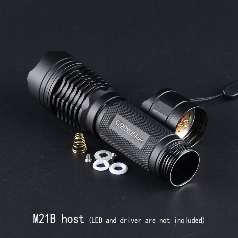 Original Convoy M21B Flashlight Host LED and driver are not included | Shopee Philippines