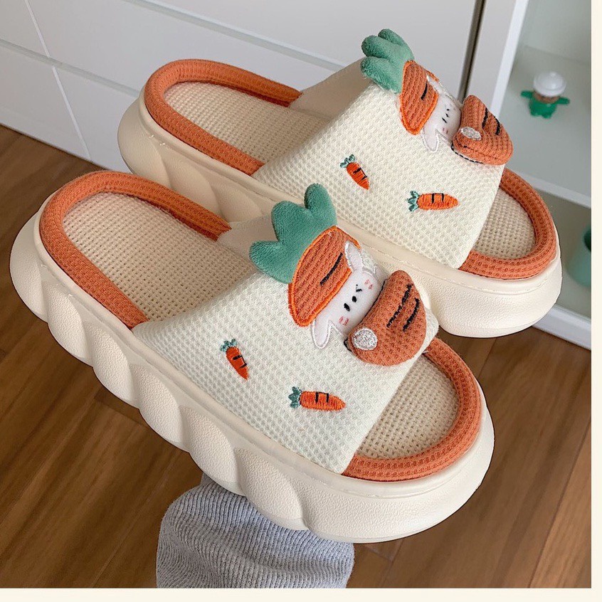 Funny Carrot Plush Slippers Top 1 Quality) | Shopee Philippines