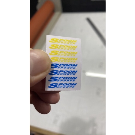 Sticker DECAL KERETA SPOON SPOONSPORTS tag | Shopee Philippines