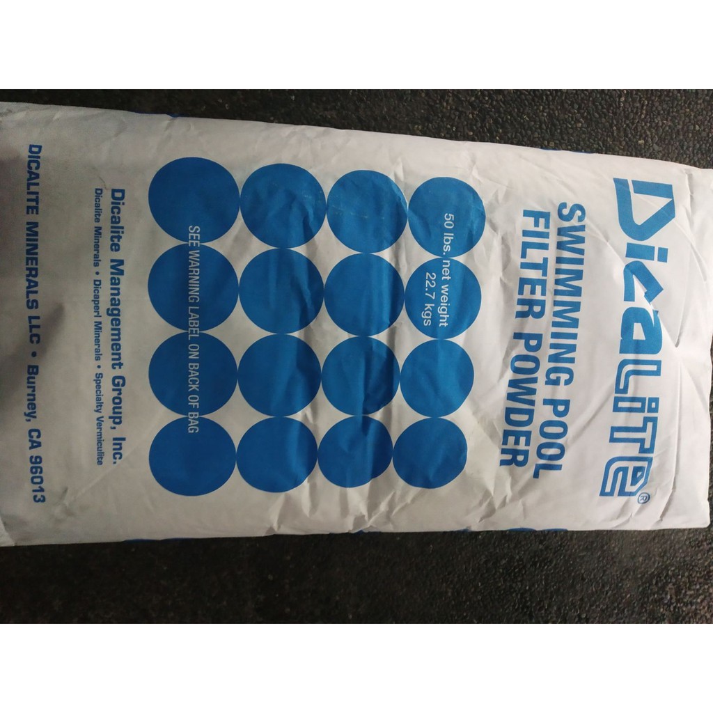 Dicalite Diatomaceous Earth filter powder for pools and filtration 22 ...