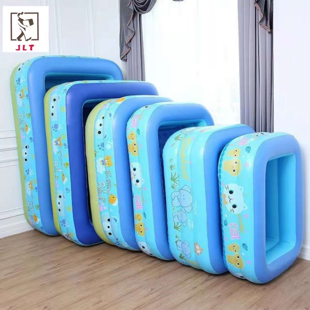 JLT Inflatable Square Swimming Pool Extra Big | Shopee Philippines