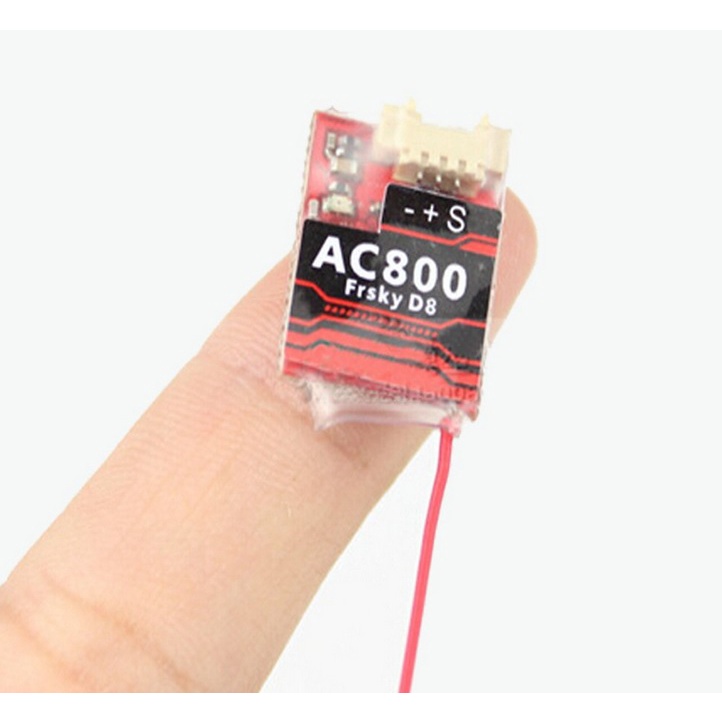 AC800 Micro 0.8g 7CH Telemetry Receiver Rx CPPM SBUS Output for FrSky ...