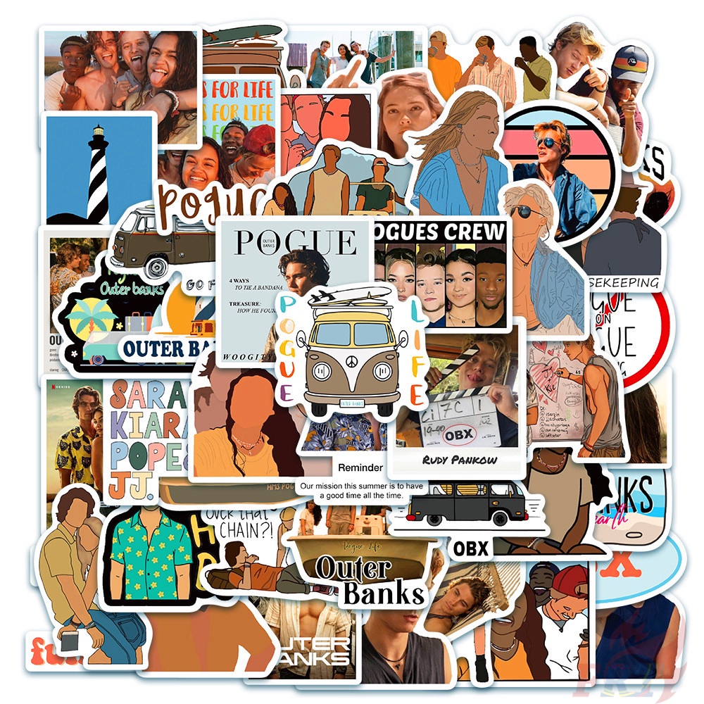 Outer Banks - Series 02 TV Shows Stickers 50Pcs/Set DIY Fashion Decals ...