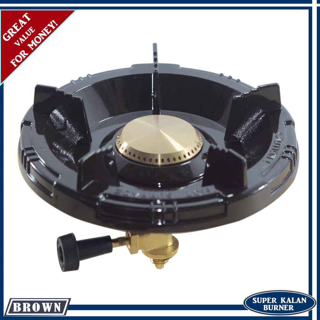 superkalan shine gas buner sk3 brown high quality super kalan | Shopee ...