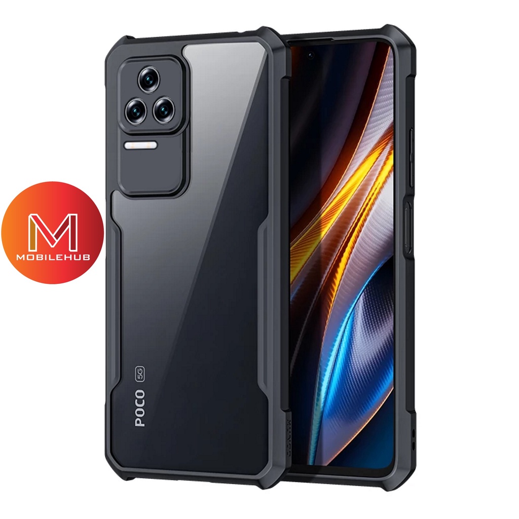 Xiaomi Poco F4 XUNDD Beetle Hybrid Armor Case (Black) | Shopee Philippines