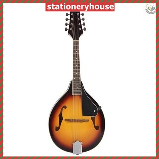 ♪IN STOCK♪ 8-String Basswood Sunburst Mandolin Musical Instrument with ...