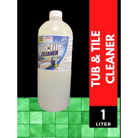 Concentrated Tub and Tile Cleaner 975mL Restroom Bath Toilet Bowl ...