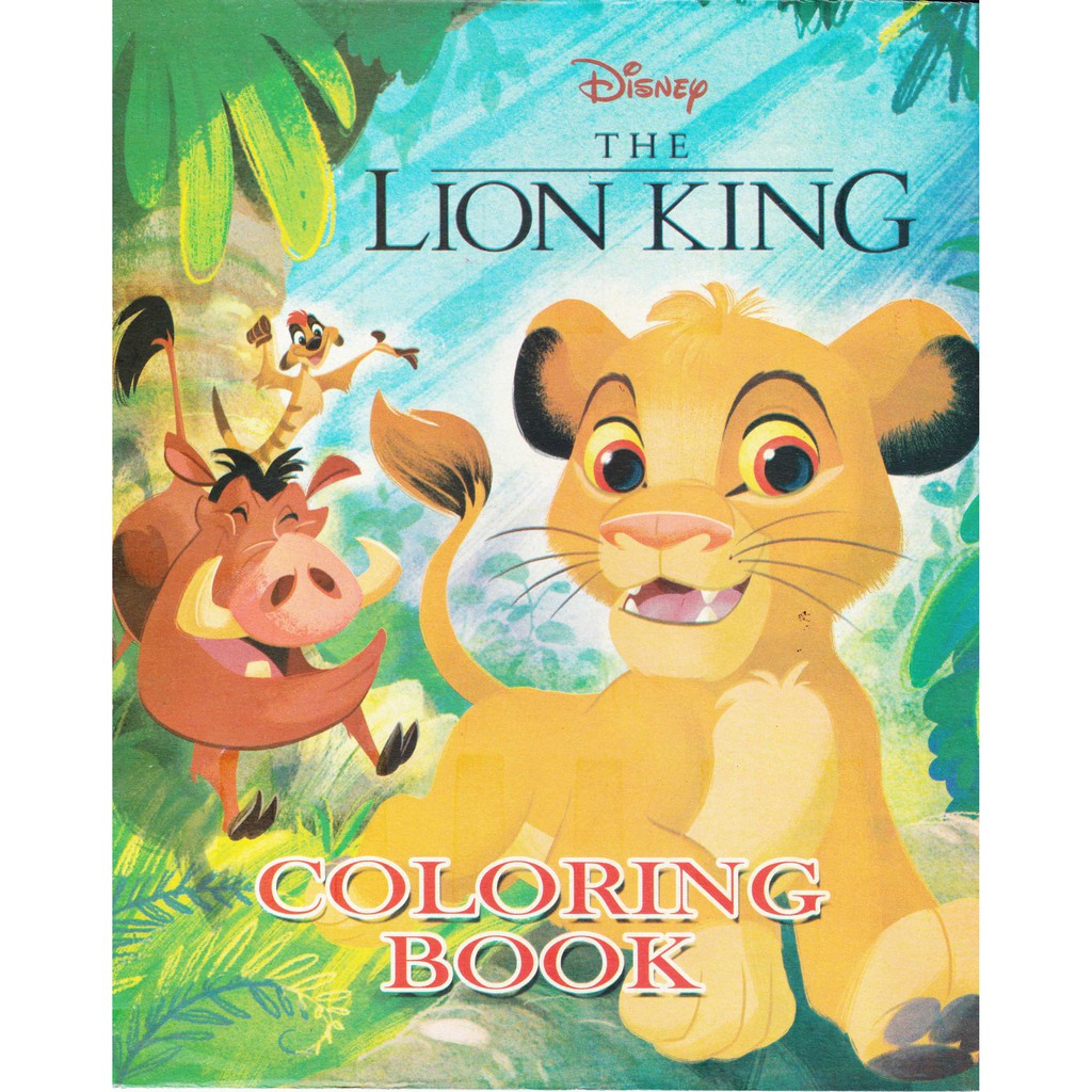 Story Book / Coloring Book English Tagalog ( The Lion King ) | Shopee ...