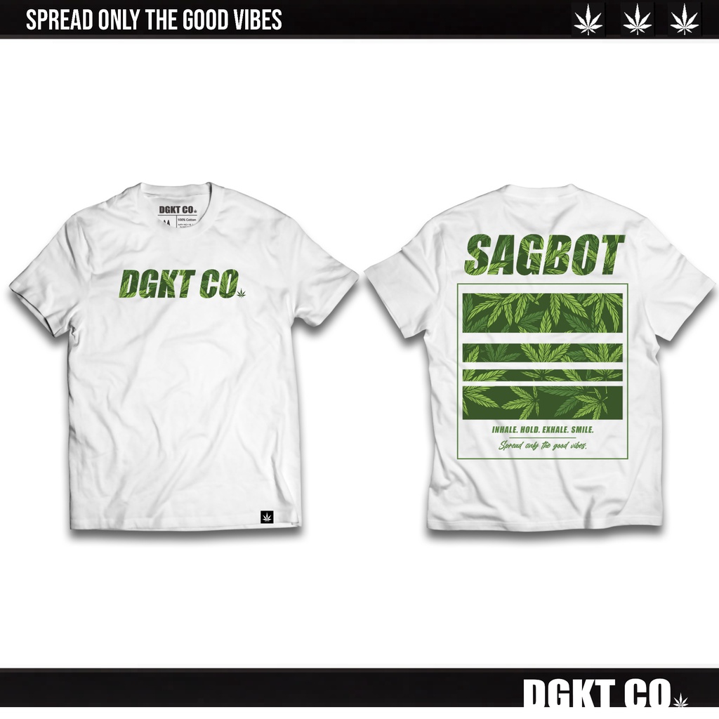 DGKT Sagbot Happy Leaves T - Shirt | Shopee Philippines