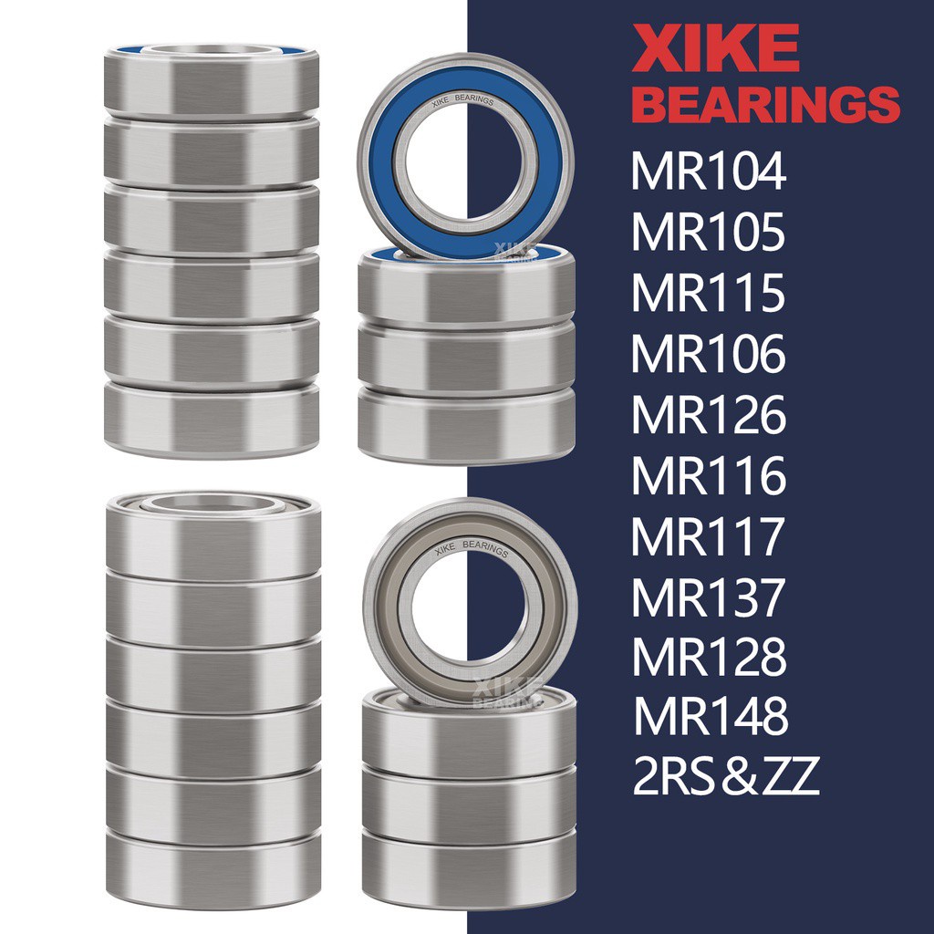 XiKe MR105 MR125 MR115 MR106 MR126 MR116 MR117 MR137 MR128 MR148 2RS ZZ ...