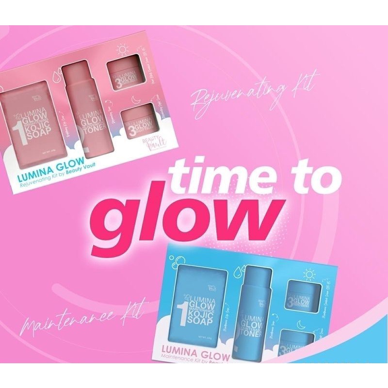 Lumina Glow Rejuv or Maintenance Kit by Beauty Vault | Shopee Philippines