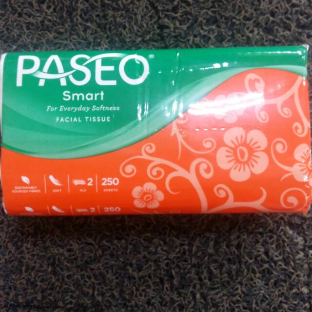Paseo GO Smart Facial Tissue 200 sheets 2ply (soft) | Shopee Philippines