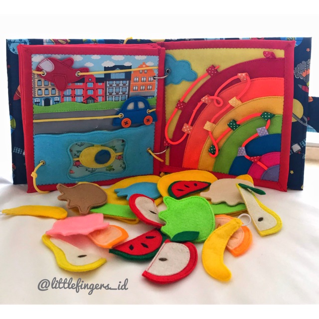 Littlefingers Vol. 8 Let's Play | Busy book | Busy pad | Quiet book ...