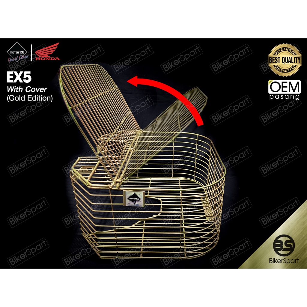 Motorku Honda EX5 Dream Hi Power Classic Basket Bakul With Cover High ...