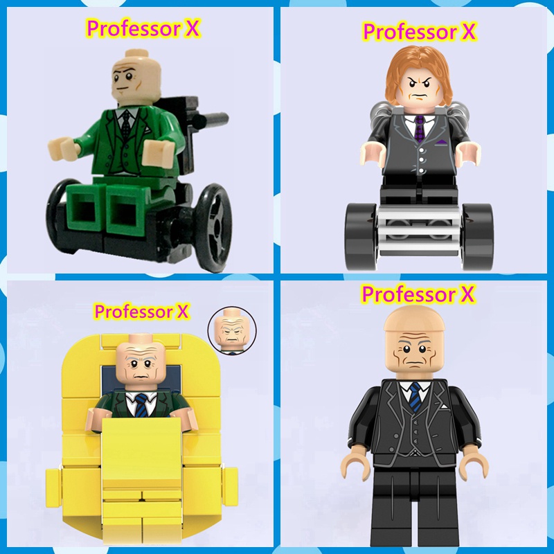 Compatible toys Marvel X-Men Professor X Children's toys Doll Building ...