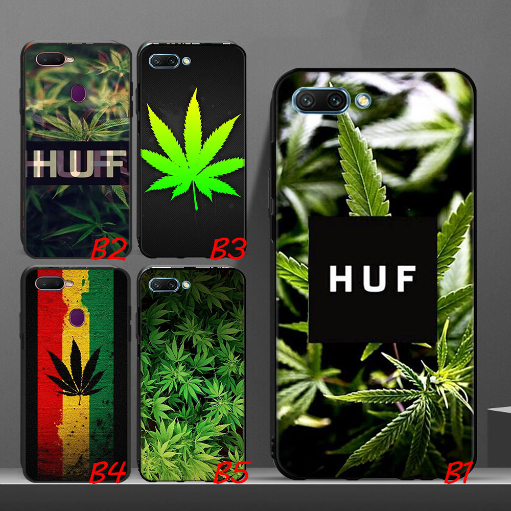Weed Leaf grass Phone case For Realme 5 5i 6i 5 6 Pro 3 Pro 2 A5 X Lite ...