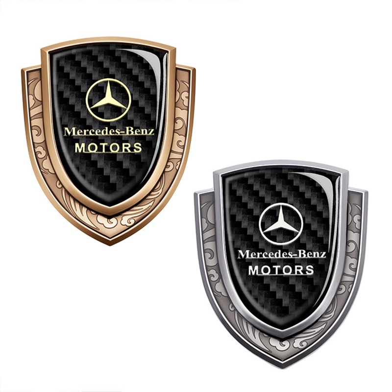 1Piece New Car Sticker 3D Metal Shield Styling Logo Body Trunk Badge ...