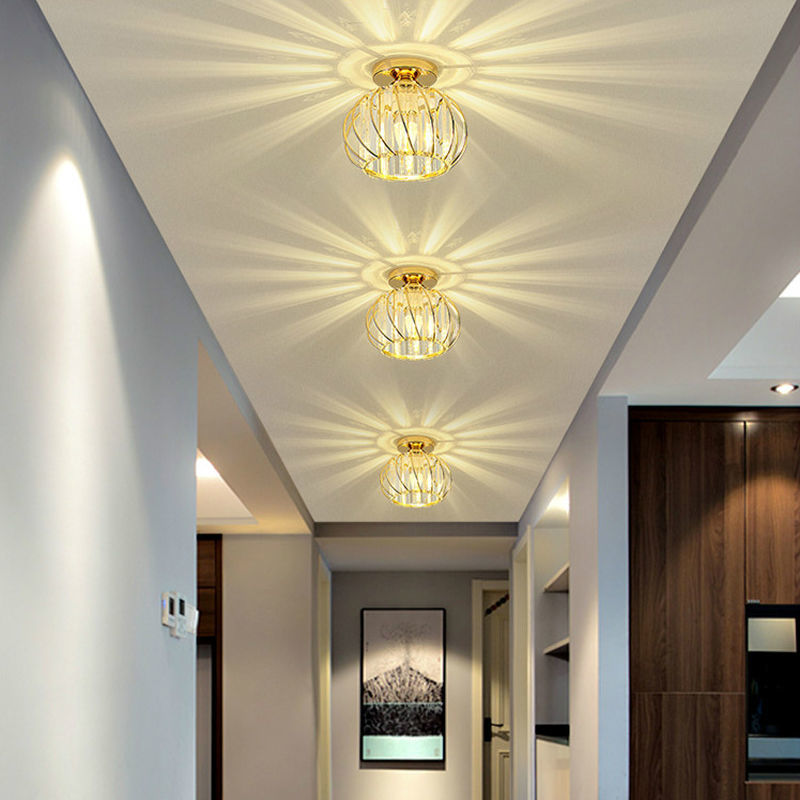 IHOME Three-Color Ceiling Light Modern Ceiling Lamp Led Balcony Light ...